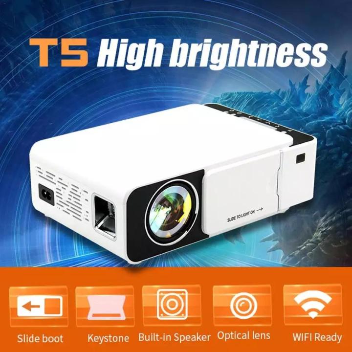 T5 Portable LED 1080P Video HD Projector | Daraz.com.np