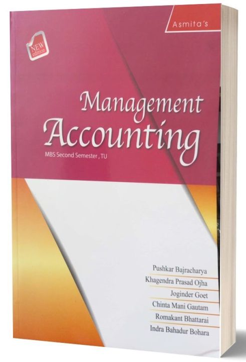 Management Accounting For Mbs Second Semester Tu Hpdc-9532 | Daraz.com.np