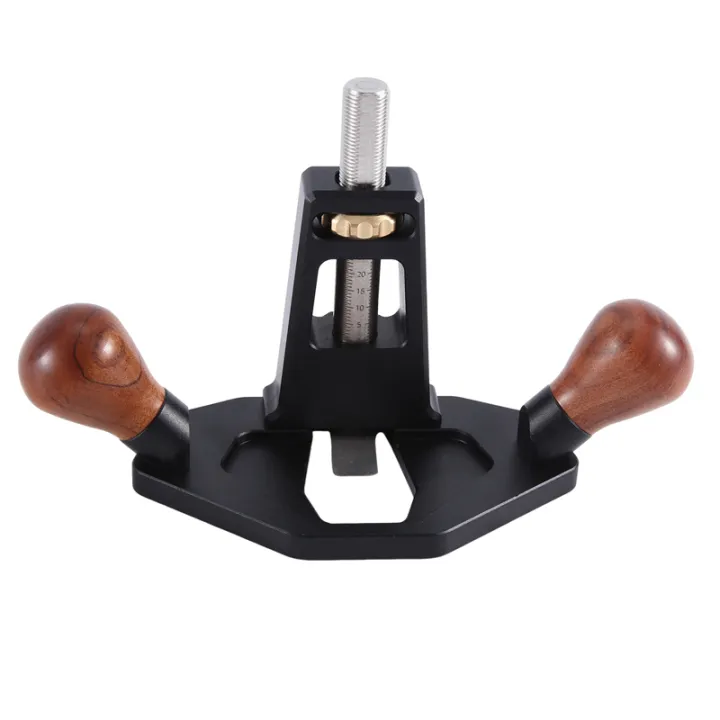 Router Plane with Adjustment Knob Woodworking Handheld Bottom Cleaning ...