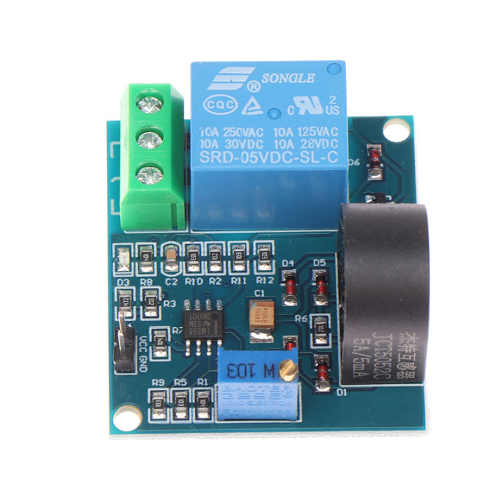 Ac Current Detection Sensor Module 5v 12v 24v Relay Protection Module