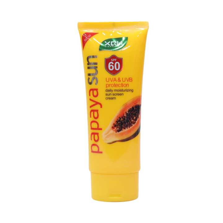 XQM Papaya Sun Cream SPF60 100gm | Daraz.com.np