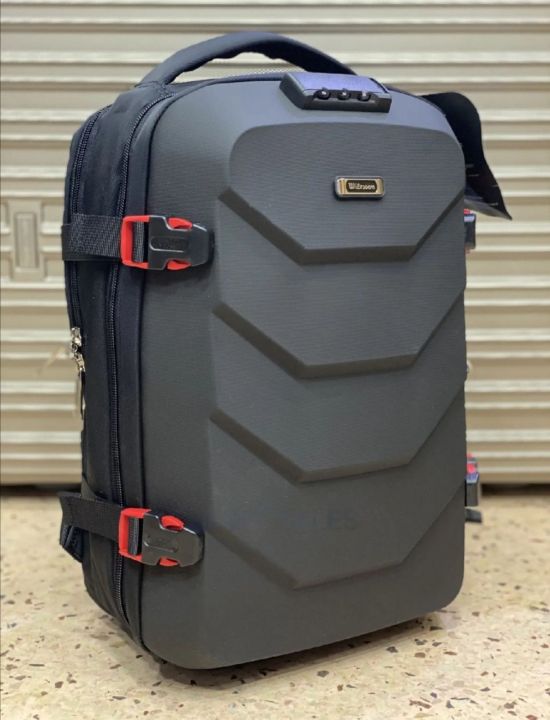 Fashion 2023 Wilrsoon Travel Bag Large Capacity Laptop Backpack Upto 17 ...