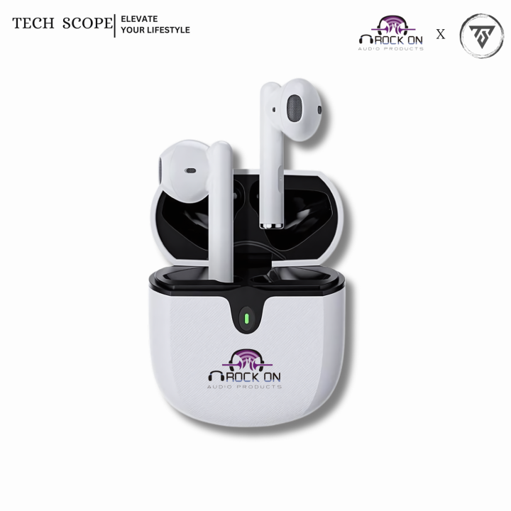 Rock On AJ03 Earbuds With RO-20 Hearbuds | IPX5 Rated| Loud Sound ...