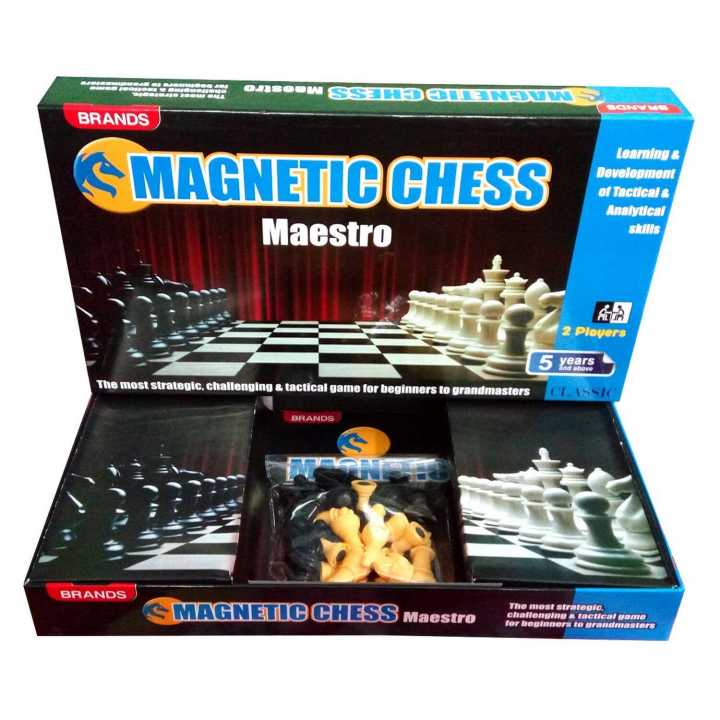Nanson Magnetic Chess Maestro Strategy & War Games Board Game | Daraz ...