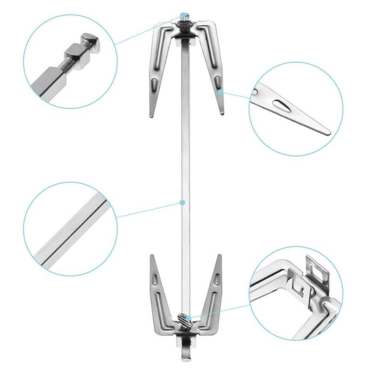 Convenient Rotating Grill Fork Barbecue Tool Stainless Steel Chicken ...