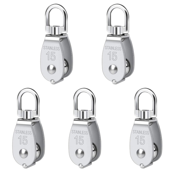 Pulley 304 Stainless Steel Single Pulley Block M15 Small Heavy Duty ...