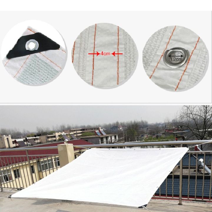 White 95% Shading Rate Outdoor Garden Anti-UV Sunshade Net Sunscreen ...