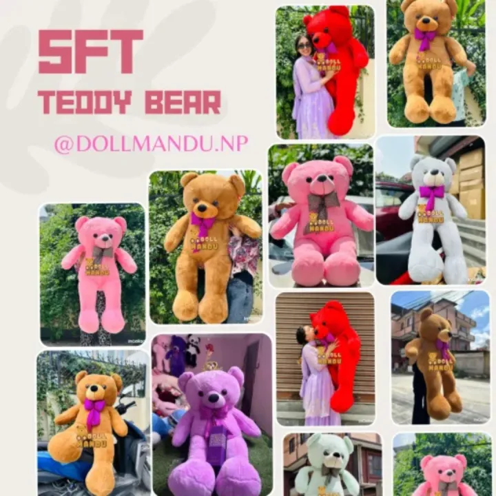 5 ft Fat Teddy Bear Collection: Giant Plush Bears for Ultimate Cuddles ...