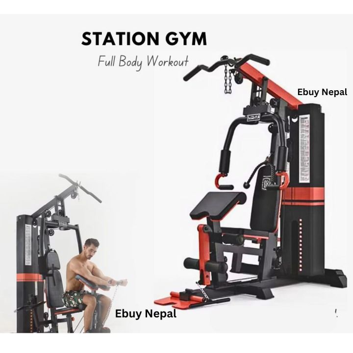 Multifunctional Home Gym Single Station Workout Equipment | Daraz.com.np