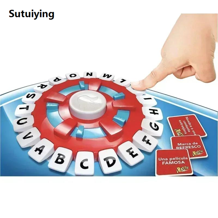 Sutuiying !Basta Spanish Tapple Word Game - 2025 English Tapple Games ...