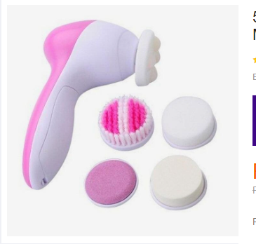 5-In-1 Smoothing Body Face Beauty Care Facial Massager | Daraz.com.np