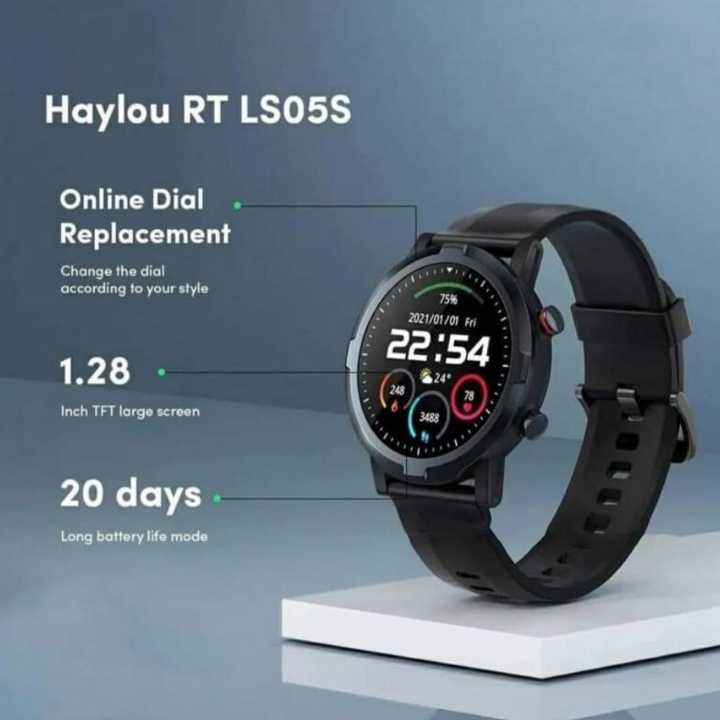 Haylu Rt Ls05S Smart Watch Heart Rate Monitor Ip68 Waterproof Long ...