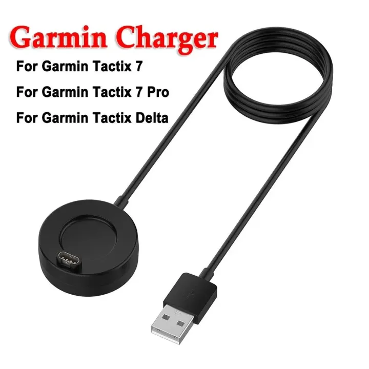 HOT 1M Charging Cable For Garmin Tactix 7 Pro Watch Charger Tactix ...
