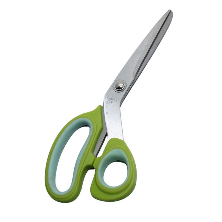 Green/White Stainless Steel Large Size Scissors | Daraz.com.np
