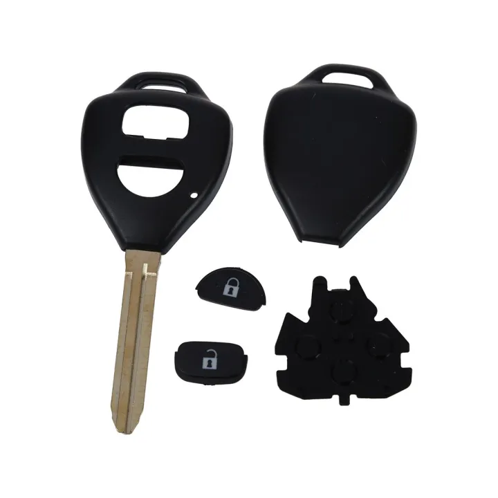 2 button Shell key PLIP remote key for Toyota Camry Corolla Hilux ...