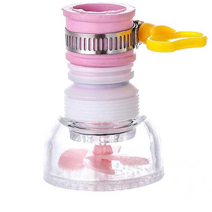 Flexible Kitchen Head Movable 360° Rotatable Tap Big 10CM - Pink ...