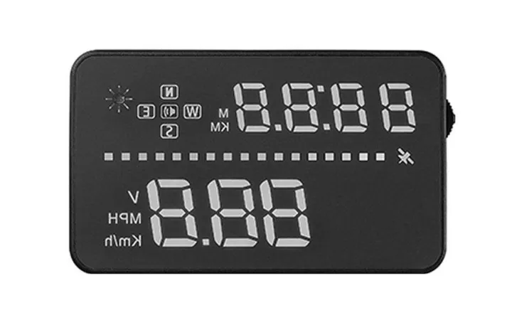 New Universal 3.5" Car A3 Hud Head Up Display With OBD2 Interface ...