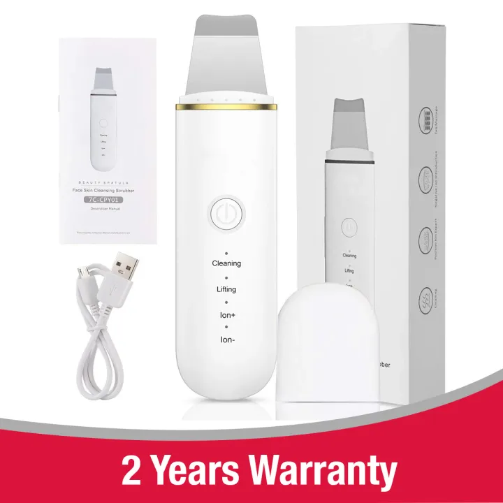 Ultrasonic Skin Scrubber for Deep Facial Cleansing | Pore Cleaner ...