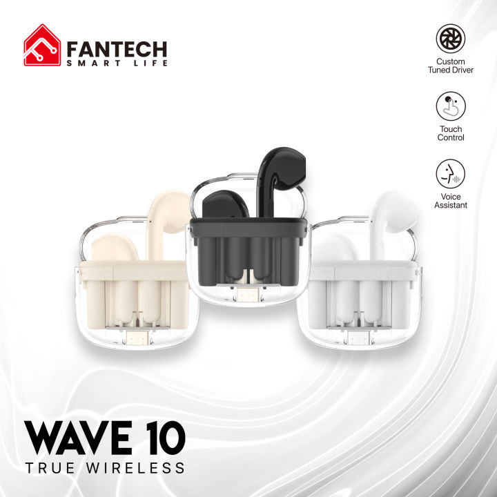 Fantech TWS Bluetooth Wireless Wave 10 TW10 with Touch Control ...