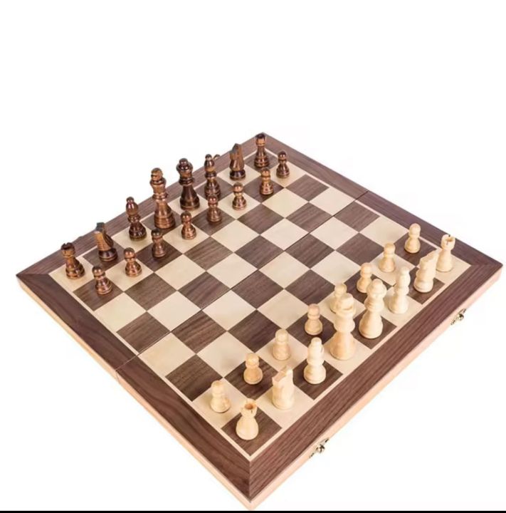 Chess Board Set Chess Game Wooden Chess Set Folding Board Handmade ...