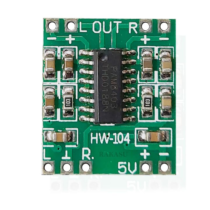PAM8403 PAM 8403 ICMs Digital Amplifier Board/kit, 3 watt, Audio board ...