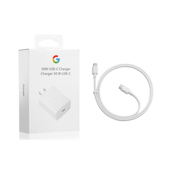 Google 30W USB-C Fast Charging Adapter & Cable. ( Aspor Cable Have 3 ...