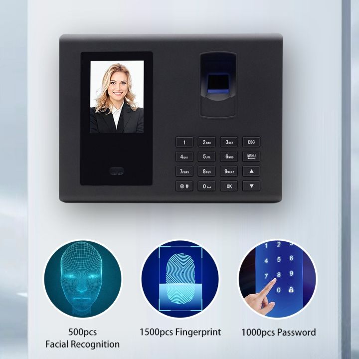 FA05H Biometric Time Clock Attendance Machine for Employees Access ...