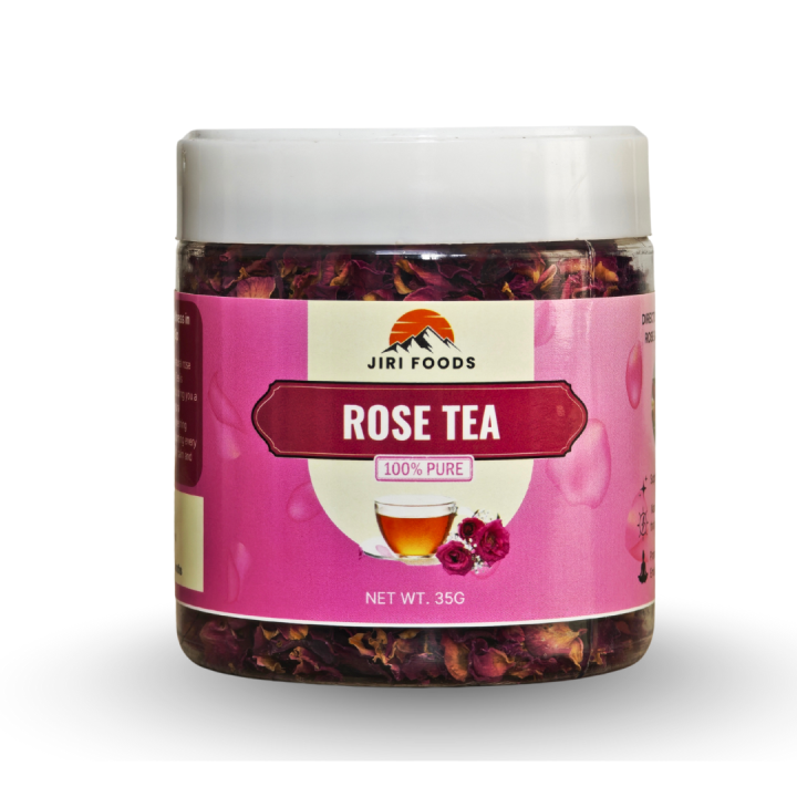Jiri Foods Rose Tea 100% Pure 35g | Daraz.com.np