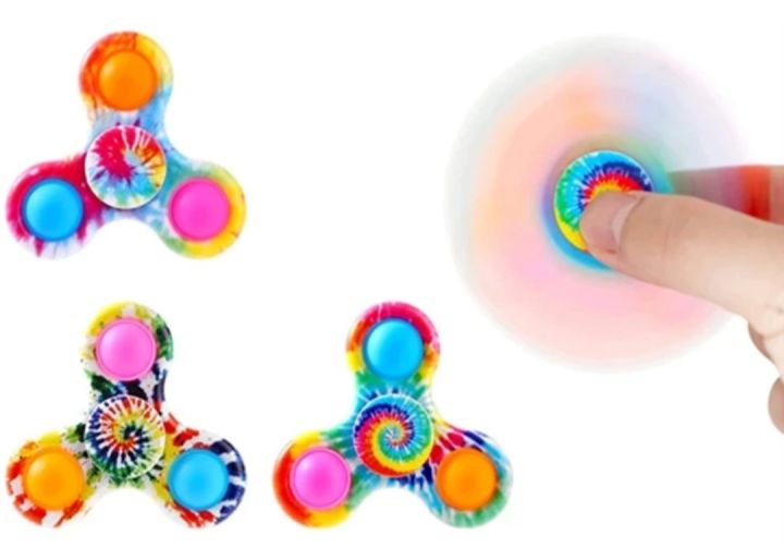 Pop It Fidget Spinner Toys Push Pops Bubble | Daraz.com.np