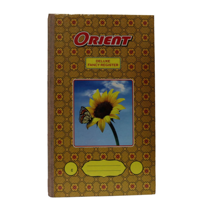 Orient Deluxe Fancy Register Flower Print NO -10 | Daraz.com.np