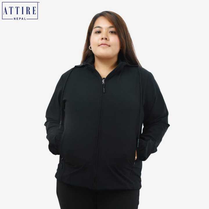 Attire Nepal Lightweight Double Layered Windcheater for Women with ...