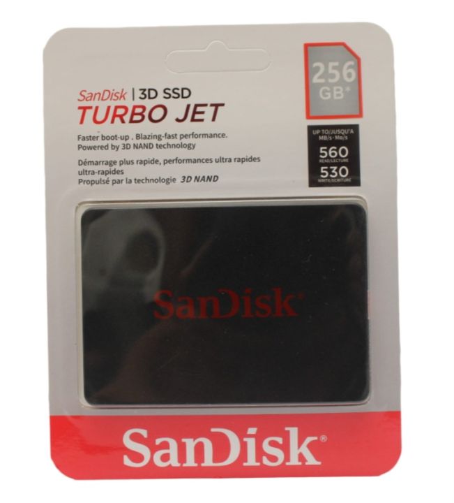 Sandisk Turbo Jet 256GB SSD Hard Drive | Daraz.com.np