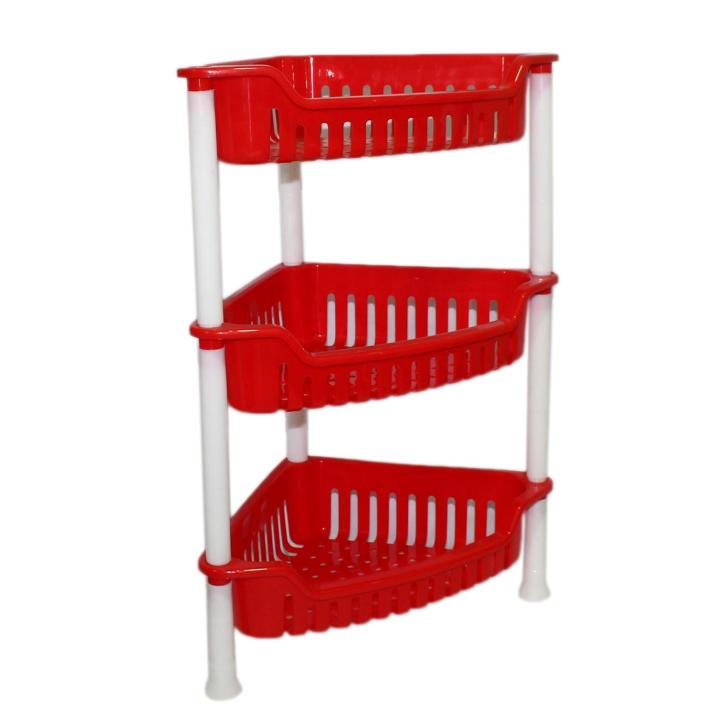 Plastic Corner Rack 3 Layer | Daraz.com.np
