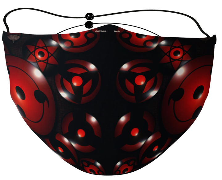 Naruto Sharingan , Anime -9 Face Mask, 5 Layers Mask | Daraz.com.np