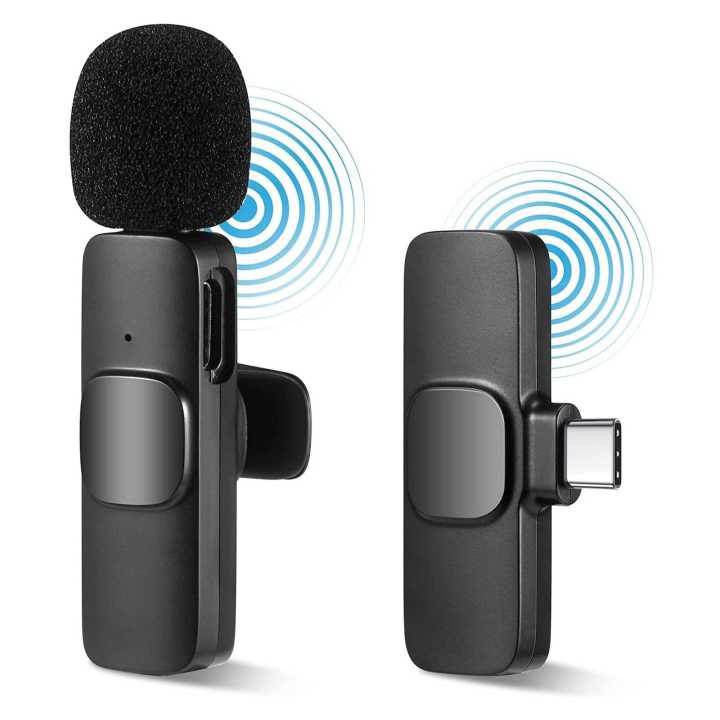 High Range Wireless Microphone With TYPE-C Port Receiver | Daraz.com.np