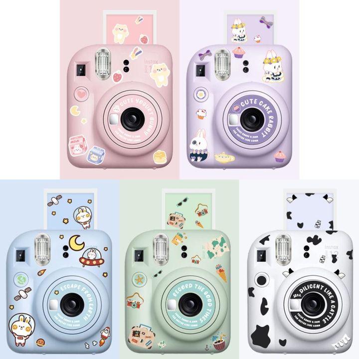 Universal DIY Instant Camera Sticker Cute PVC Decorative Decal Colorful ...