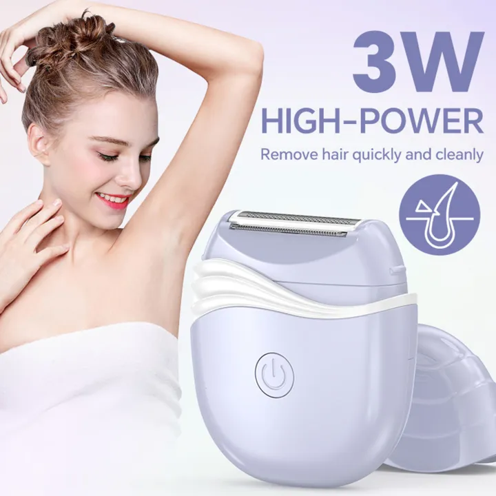 Women Hair Removal Machine Trimmer Waterproof Electric Hair Shaver ...