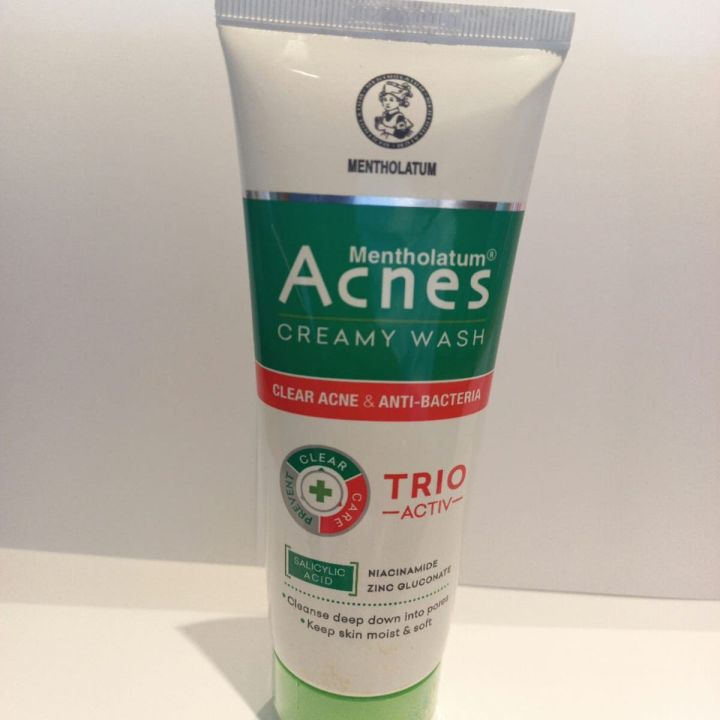 Acnes Trio Activ Creamy Wash 100g | Daraz.com.np