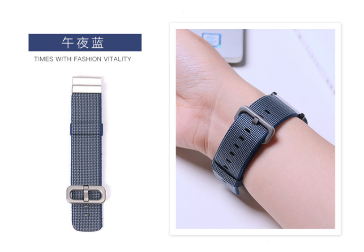 Replacement Canvas Watch Band Strap For Xiaomi Amazfit Bip BIT PACE ...