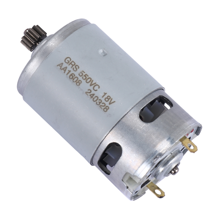 RS550 18V 19500 RPM DC Motor with Two-Speed 11 Teeth and High Torque ...