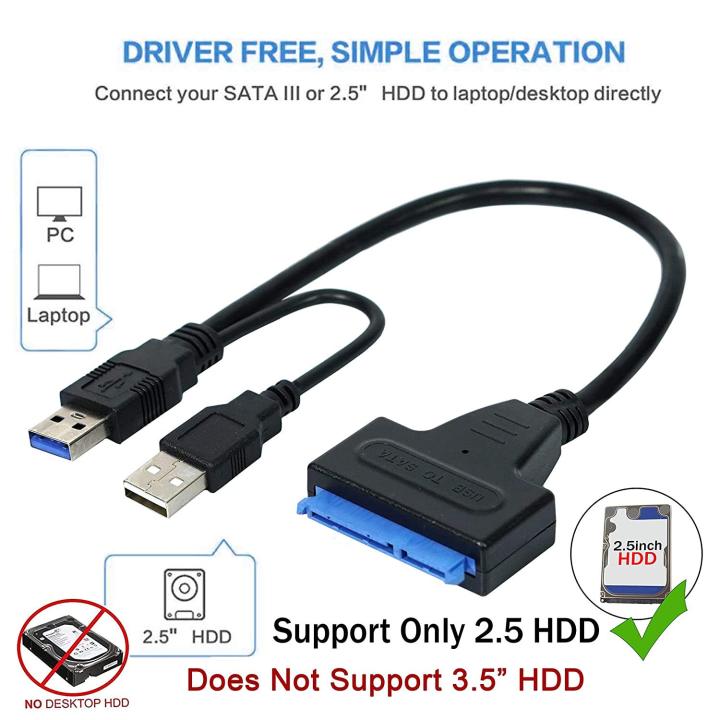USB 3.0 to SATA Cable Connector | Daraz.com.np