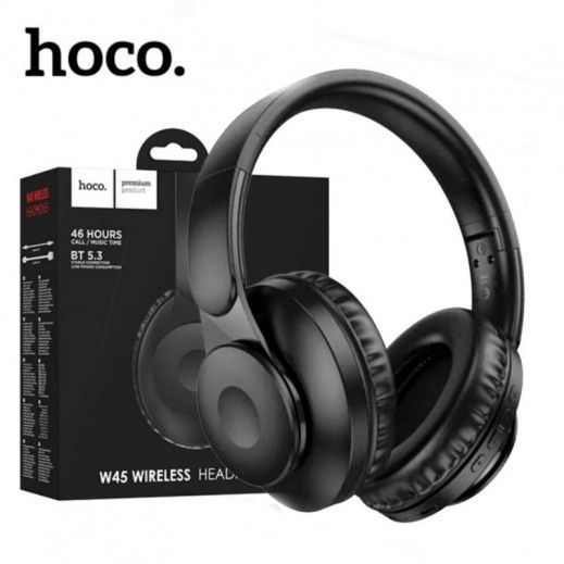 Hoco Headphones “W45 Sound Magic” Wireless Wired Headphone Support BT And AUX Mode | Daraz.com.np