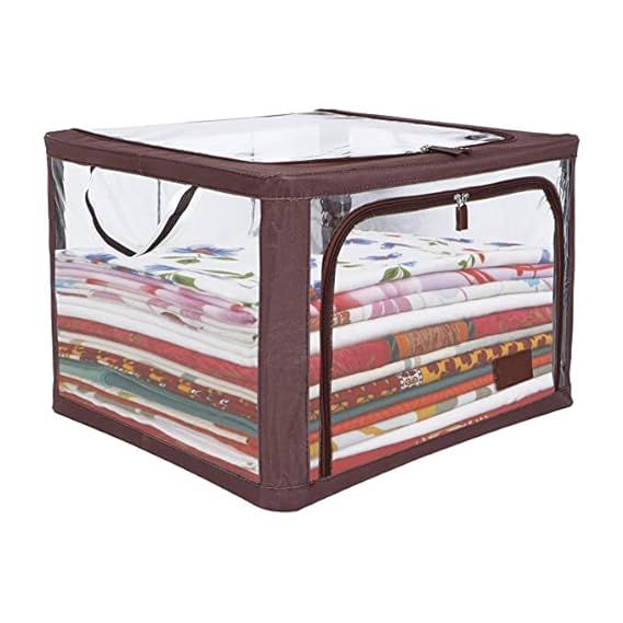 Foldable stackable Brown 121 Joy H L 66 Storage Laundry Box | Daraz.com.np