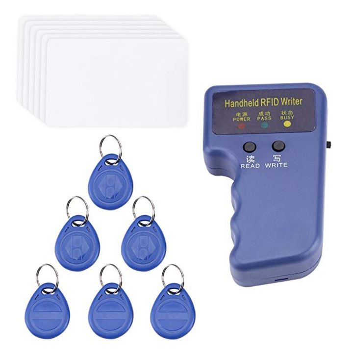 Handheld 125KHz RFID ID Card Copier Writer Duplicator Programmer Reader ...