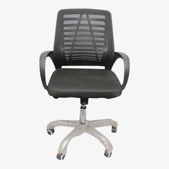 Black Solid Office Revolving Chair | Daraz.com.np
