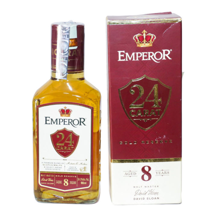 Emperor Gold Gold Reserve Malt Master 24 Caret - 180ml | Daraz.com.np