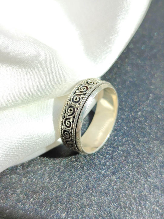 Pure Silver Ring / Unisex Ring | Daraz.com.np