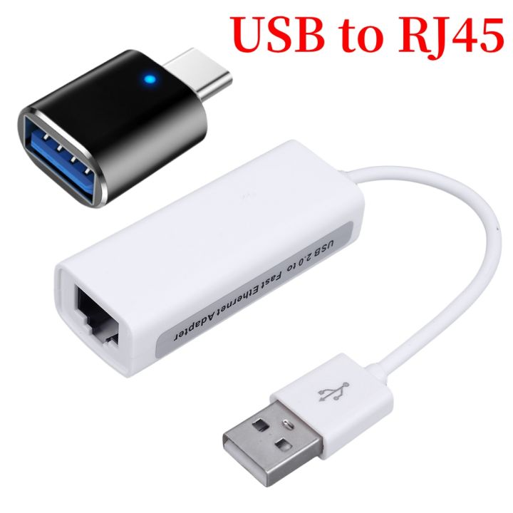 USB Ethernet Adapter USB to Ethernet Lan RJ45 Network Card Cable Line ...
