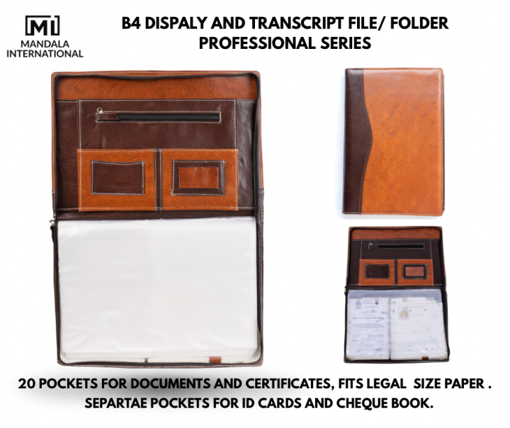 Certificate file | transcript file folder | b4 display book | PU ...