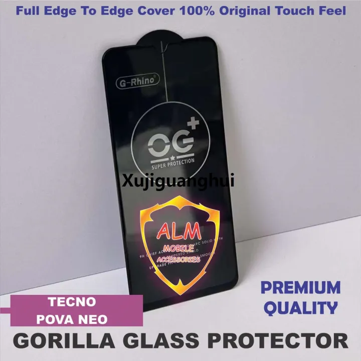 Xujiguanghui TECNO POVA NEO Curve SUPER OG Gorilla HD+ Glass Full Edge ...